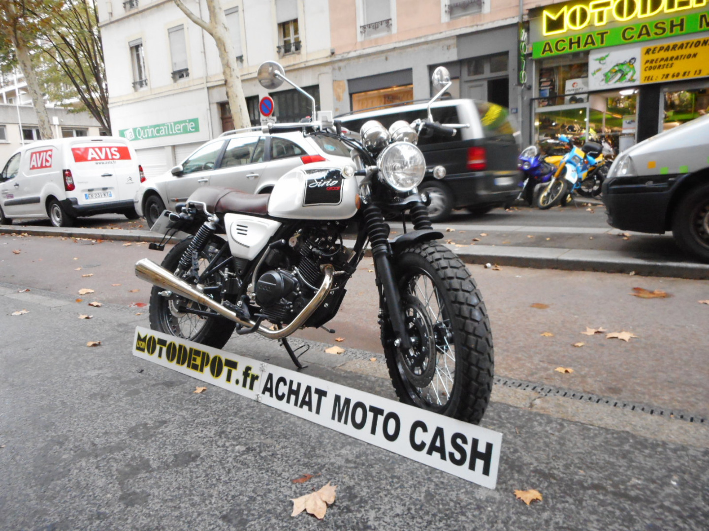 Moto depot : Motos d’occasion collection orcal, SIRIO 125 ORCAL BLANC